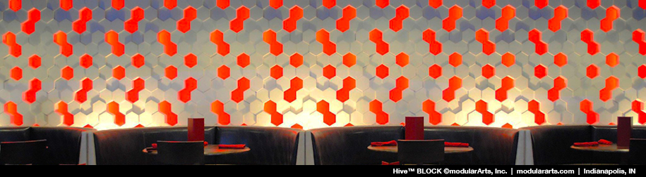 InterlockingRock® BLOCKS for Screen Wall Partitions | modularArts®