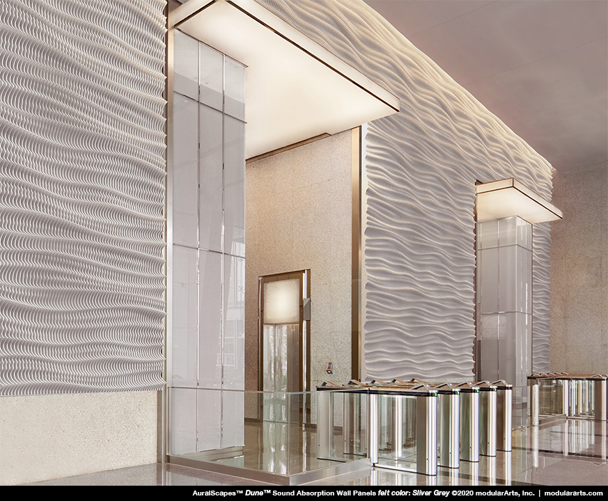 Modular Acoustic 3D Wall Panels | Call 206-788-4210.