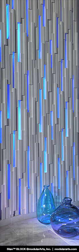 InterlockingRock® BLOCKS for Screen Wall Partitions | modularArts®